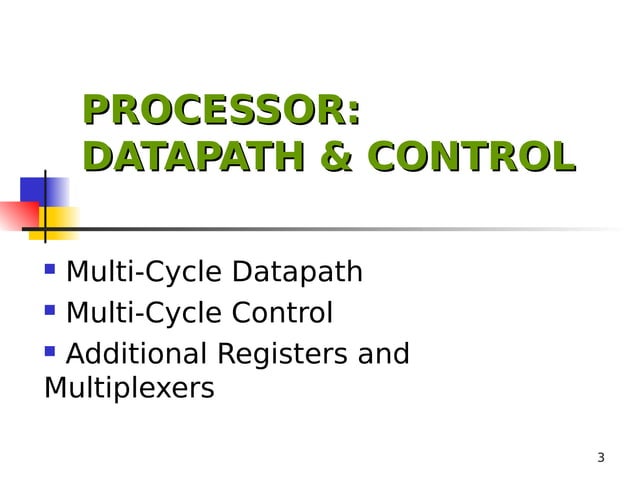 multi cycle in microprocessor 8086 sy B-tech | PDF
