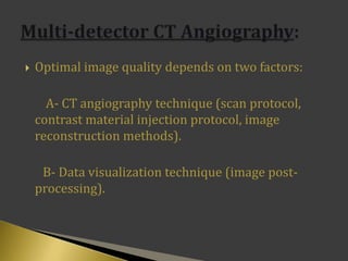 Multi detector ct cerebral angiography | PPT