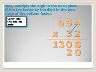 Multi digit multiplication | PPTX
