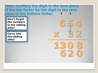 Multi digit multiplication | PPTX