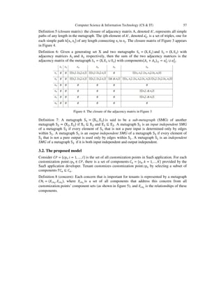 Multi dimensional customization modelling based on metagraph for saas multi-tenant applications ...