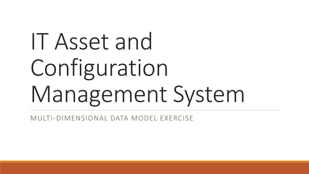 Multi-dimenssional Data Model for CMS | PPT