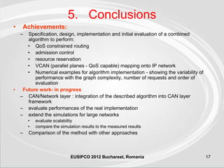 Multi-domain Virtual Content-Aware Networks Mapping on Network Resources | PPTX