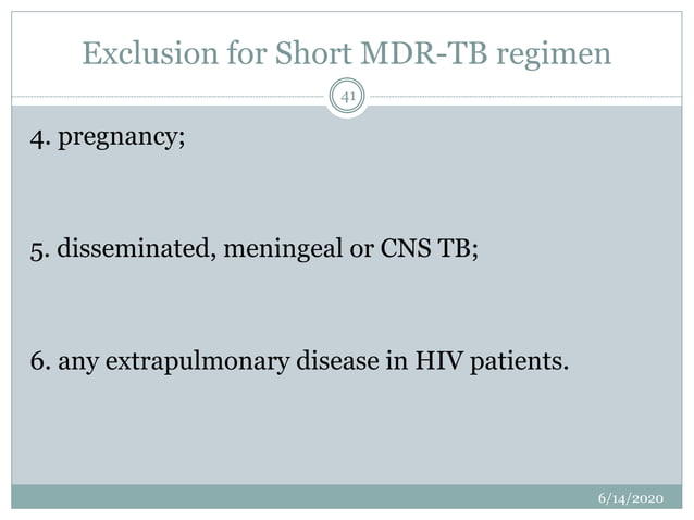Multi drug resistant tuberculosis | PPTX | Infectious Diseases ...