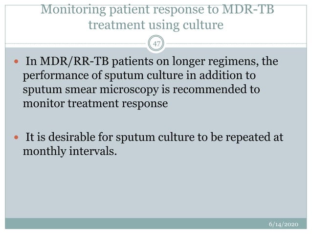 Multi drug resistant tuberculosis | PPTX | Infectious Diseases ...