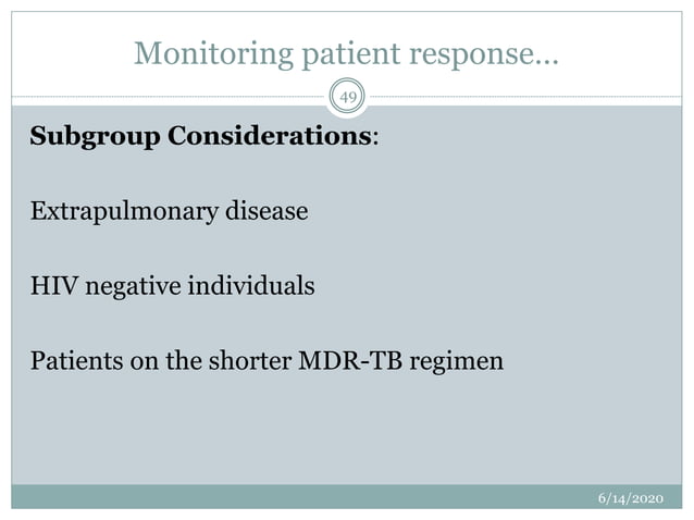 Multi drug resistant tuberculosis | PPTX | Infectious Diseases ...
