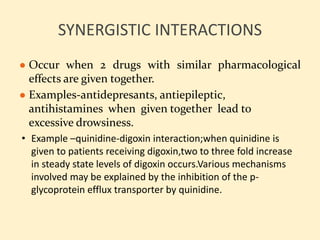 Multiple drug therapy | PPTX