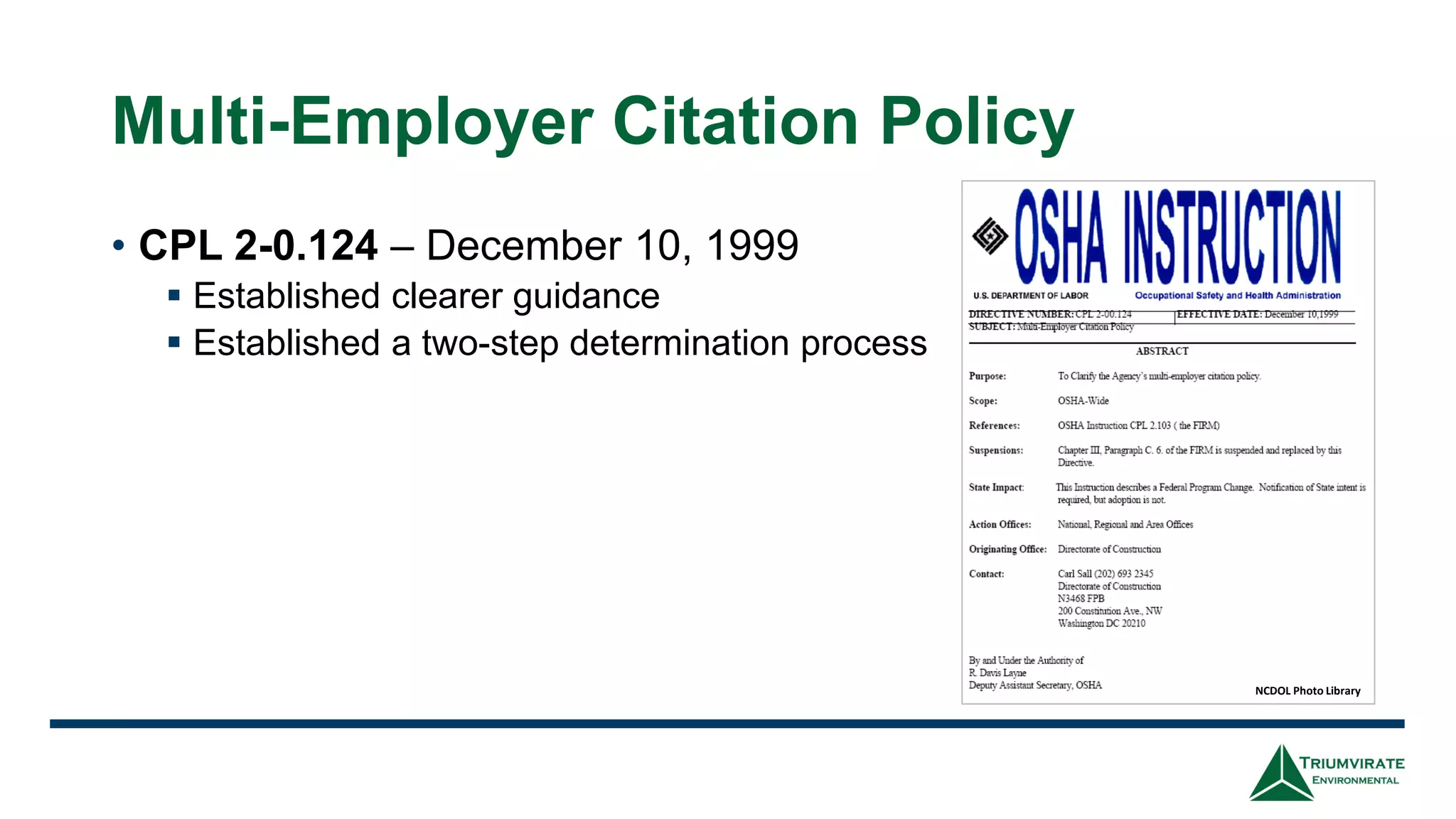Decoding the OSHA Regulations for Multi-Employer Worksites | PDF