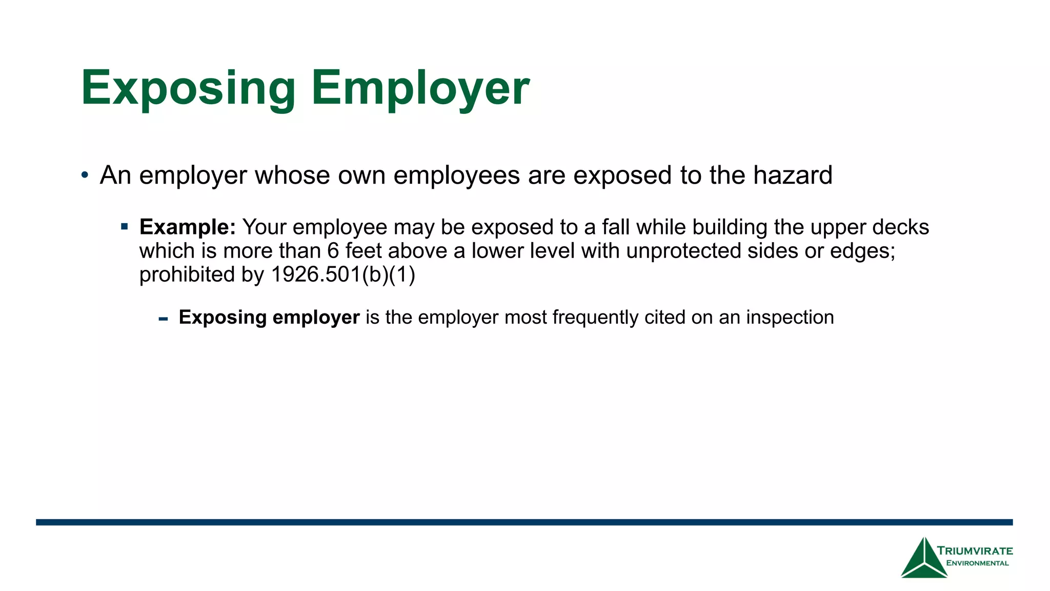 Decoding the OSHA Regulations for Multi-Employer Worksites | PDF