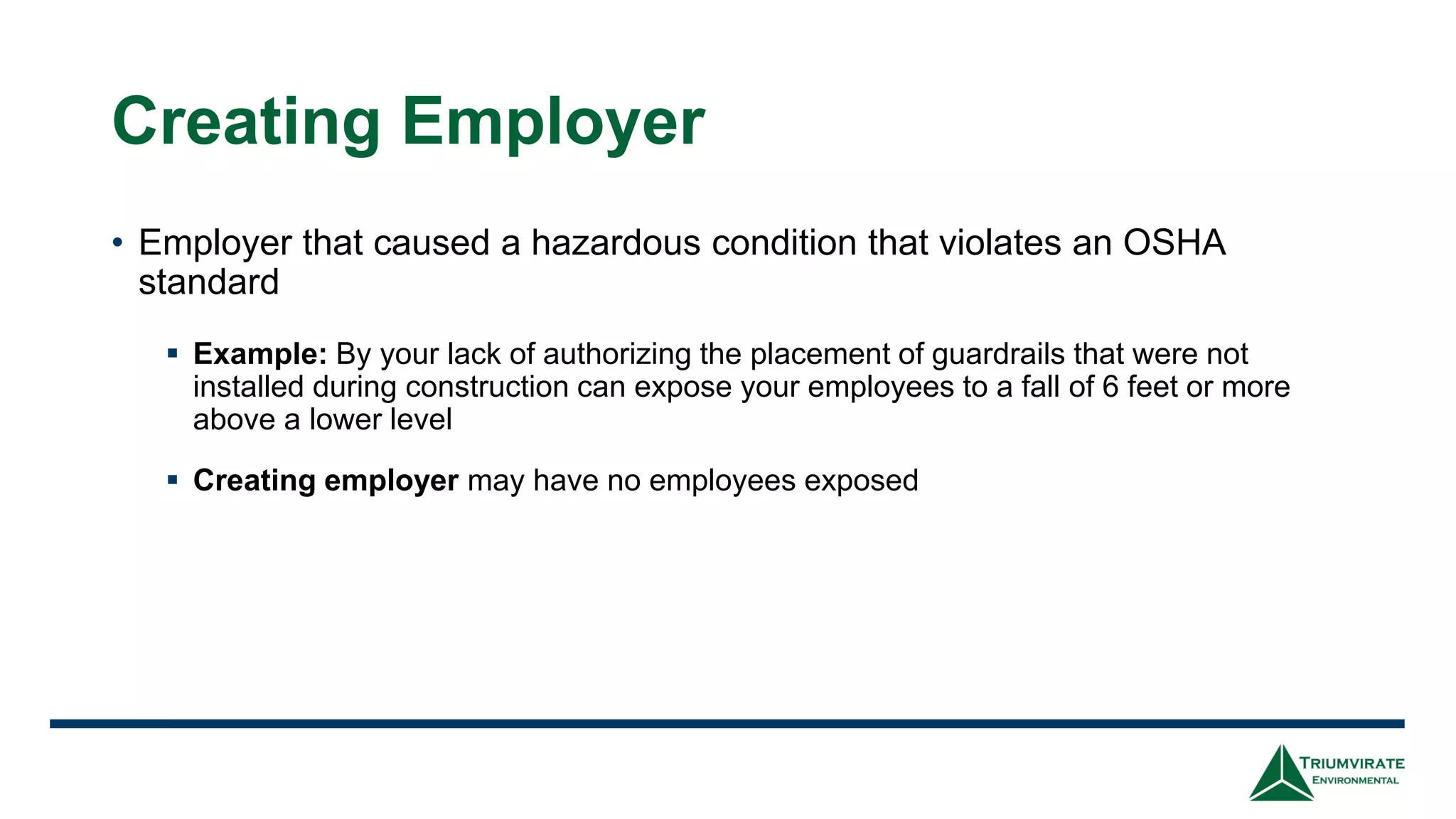 Decoding the OSHA Regulations for Multi-Employer Worksites | PDF