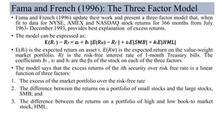 Multi factor models in asset pricing | PDF