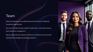 Multi Family Syndication pitch deck template by viktor ilijev the ...