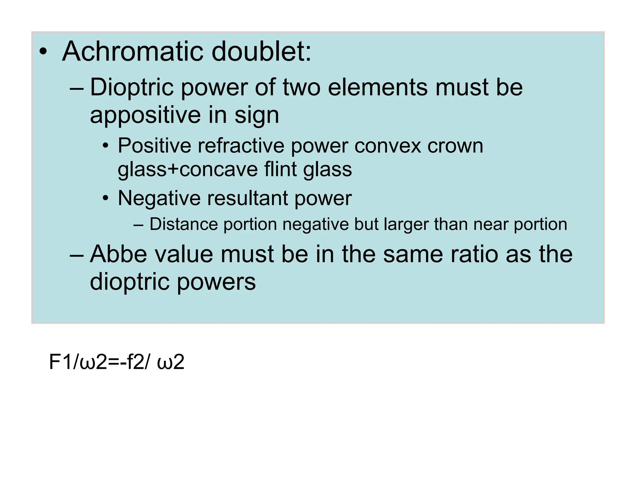 Multi focal lens design, history and optical principles | PPT