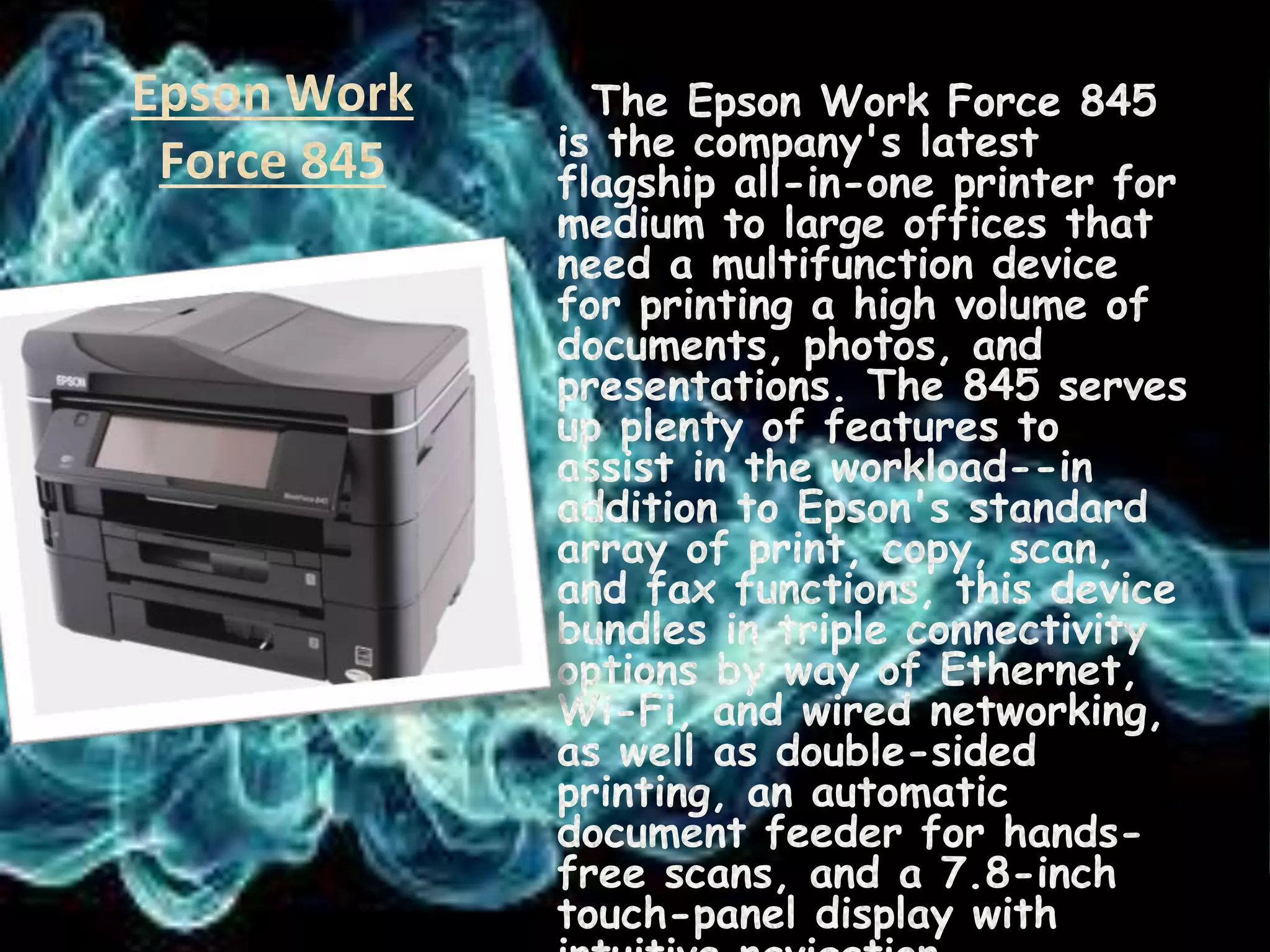 Multi functional printer | PPTX