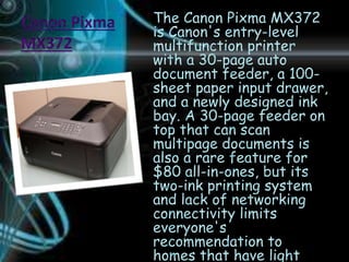 Multi functional printer | PPTX
