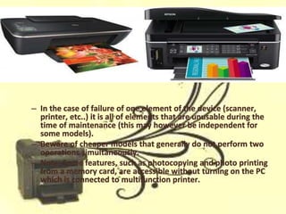 Multi functional printer | PPTX