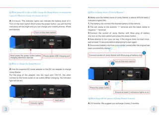 Multi function jump starter | PDF