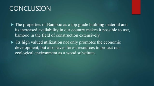 Multi hazard disaster resilient with bamboo-based system | PPTX