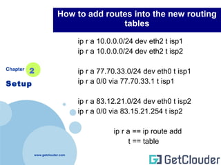 Multihomed Linux router | PPT