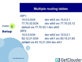 Multihomed Linux router | PPT
