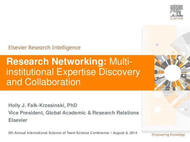 Research Networking to Enhance Multi-institutional Expertise Discover…