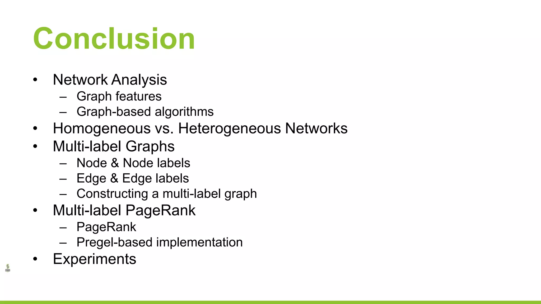 Multi-label graph analysis and computations using GraphX | PPT