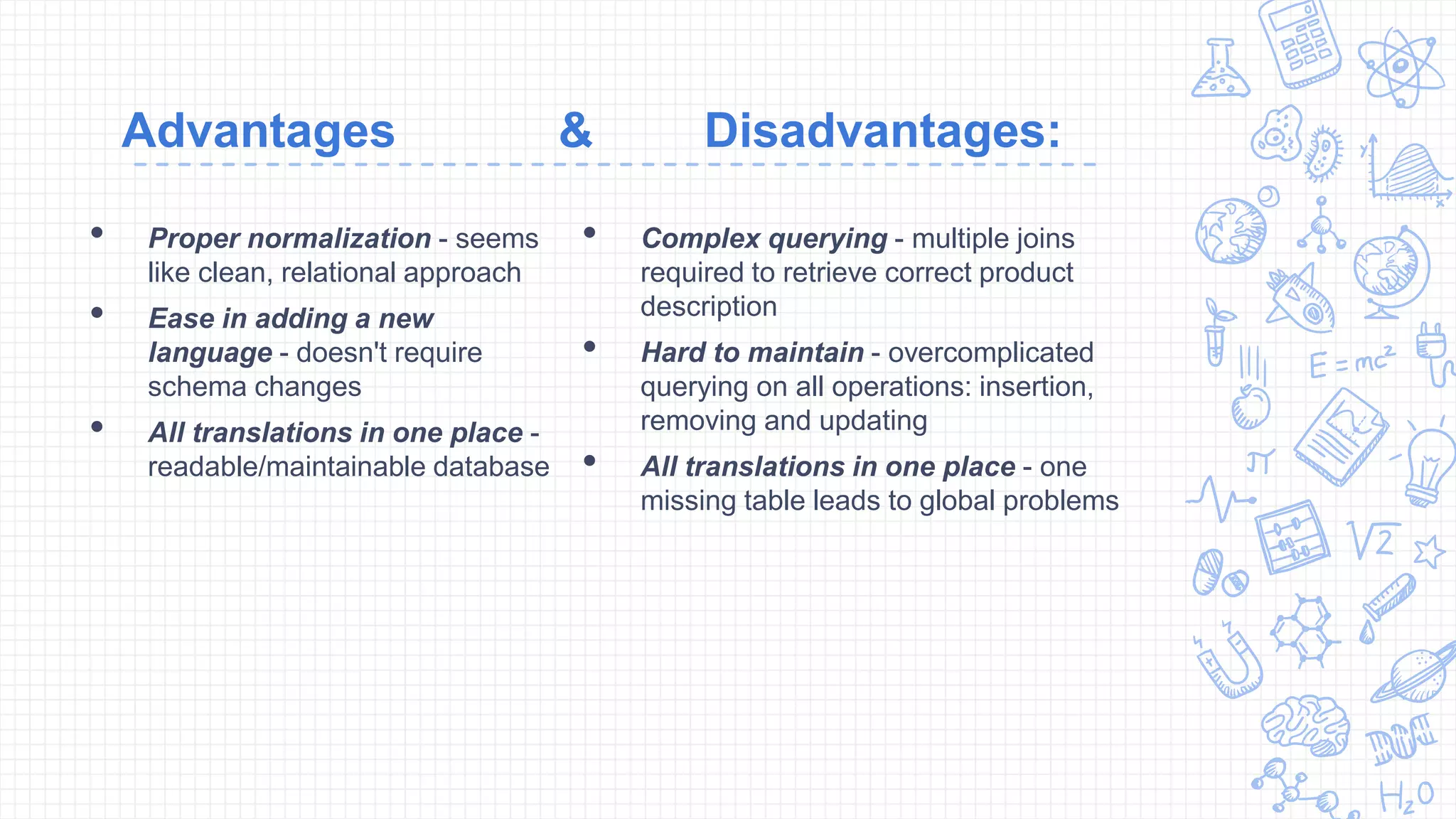 Multi-language database design appoaches | PDF