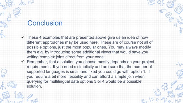 Multi-language database design appoaches | PDF