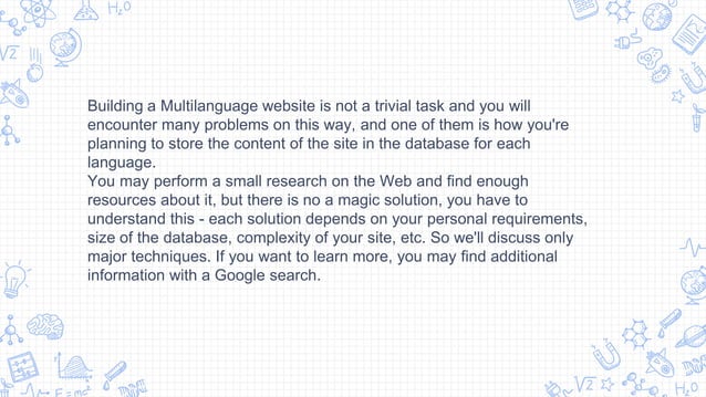 Multi-language database design appoaches | PDF