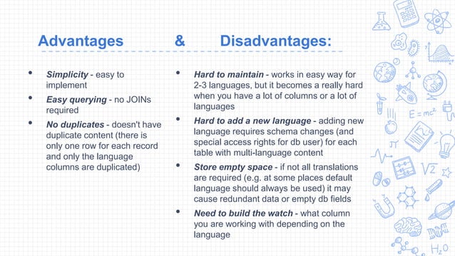 Multi-language database design appoaches | PDF