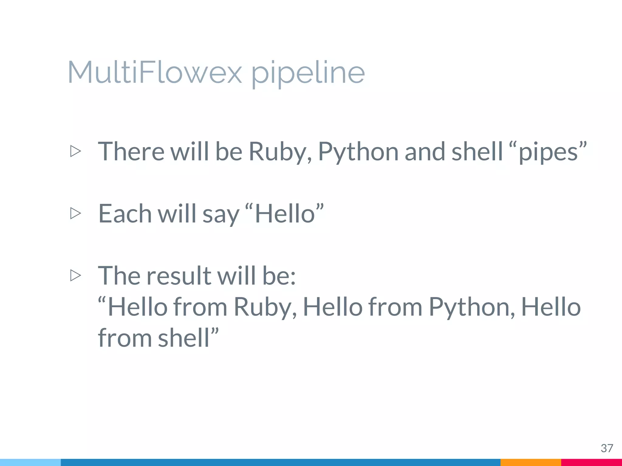 Multi-language FBP with flowex | PPT
