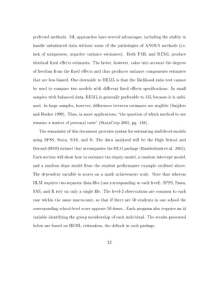 Multi level models | PDF