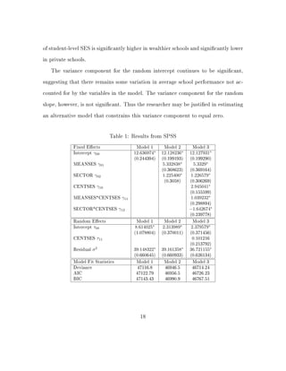 Multi level models | PDF