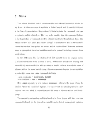 Multi level models | PDF