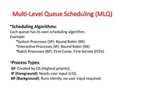 Multi-Level Queue Scheduling grs lecture.pptx