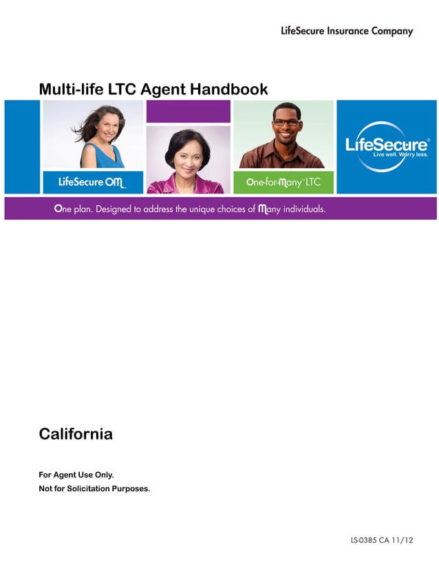 LifeSecure Multi life ltc-handbook_ca | PDF