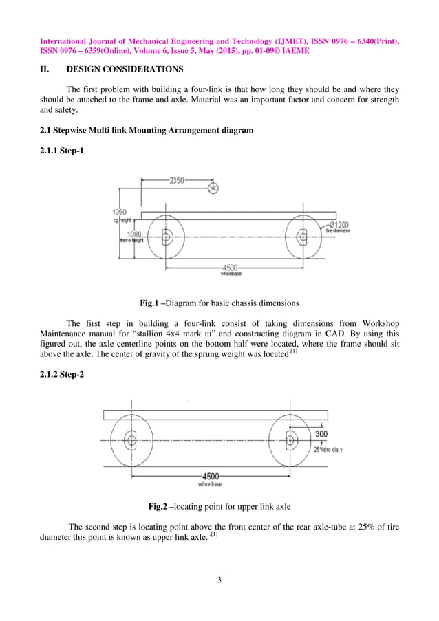 Multi link structure for rear independent suspension of heavy vehicle ...