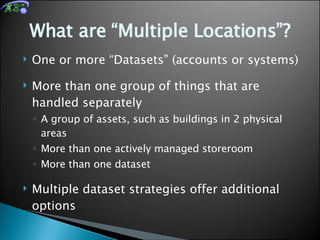 Strategies for Multiple Locations | PPS