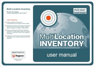 Multi Location Inventory User Manual by Aitoc | PPT