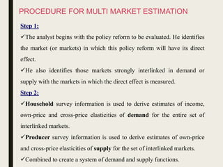 Multi market Estimation | PPT