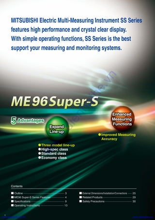 Multi measuring instrument super-s series dienhathe.vn