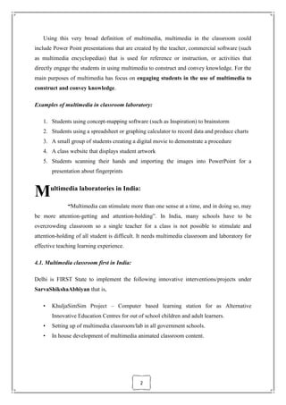 Multi media laboratory | DOCX