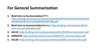 Multi-Modal Summarization | PPT
