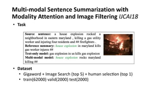 Multi-Modal Summarization | PPT