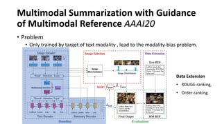 Multi-Modal Summarization | PPT