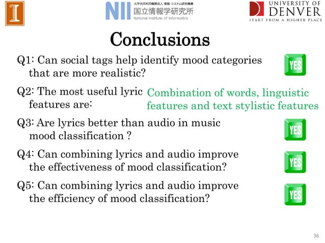 Multi modal music mood classification | PPTX