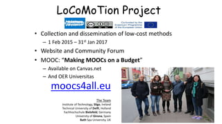 Multi-mode Learning - A sustainable approach to opening up higher education | PPT