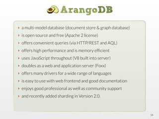 Multi model-databases | PPT