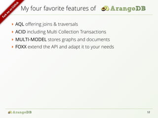 Polyglot Persistence & Multi-Model Databases (FullStack Toronto) | PDF
