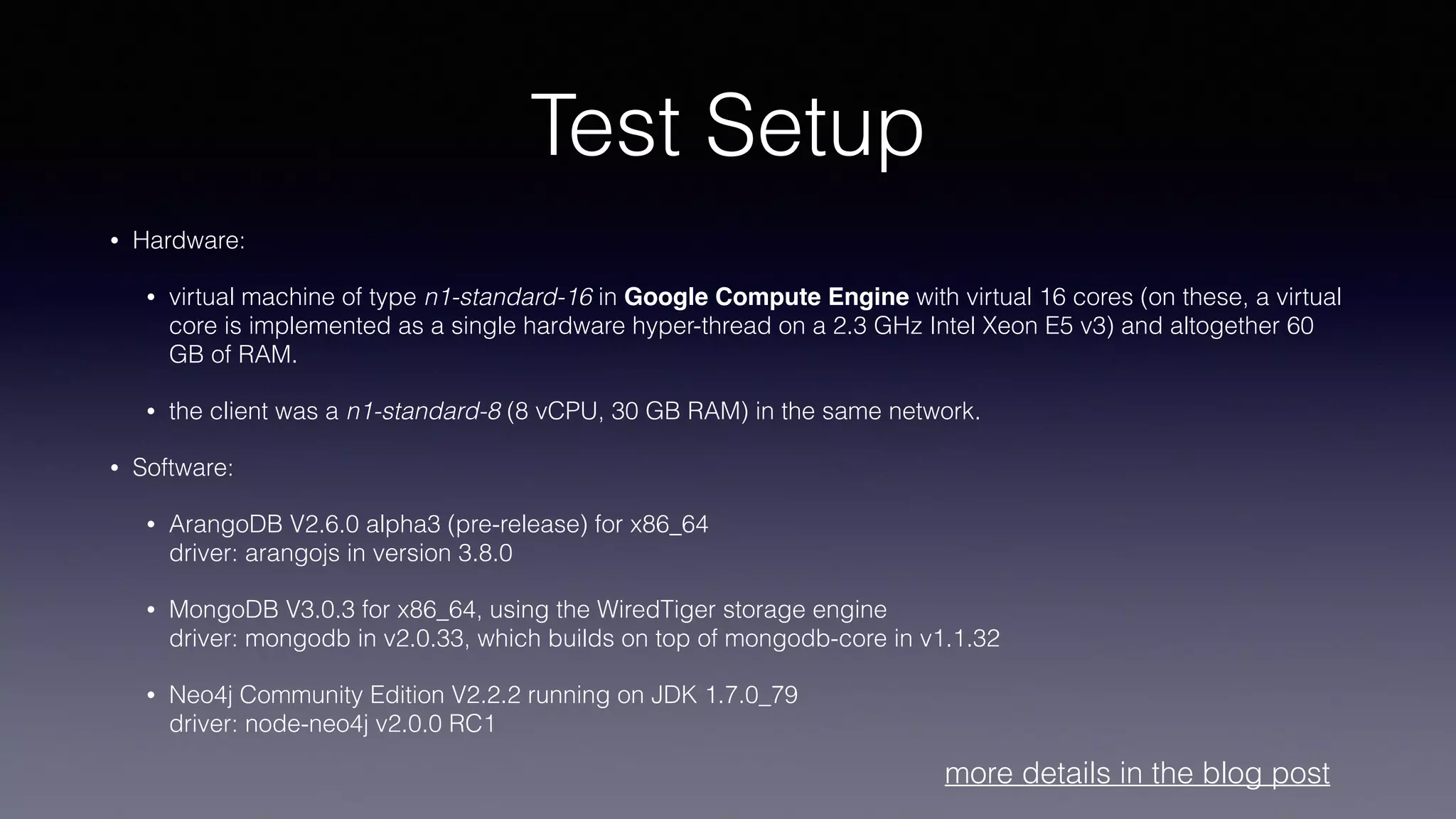 Performance comparison: Multi-Model vs. MongoDB and Neo4j | PPT